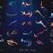 Electric Ocean Light Overlays 100 Hi-res Light Overlays - Etsy
