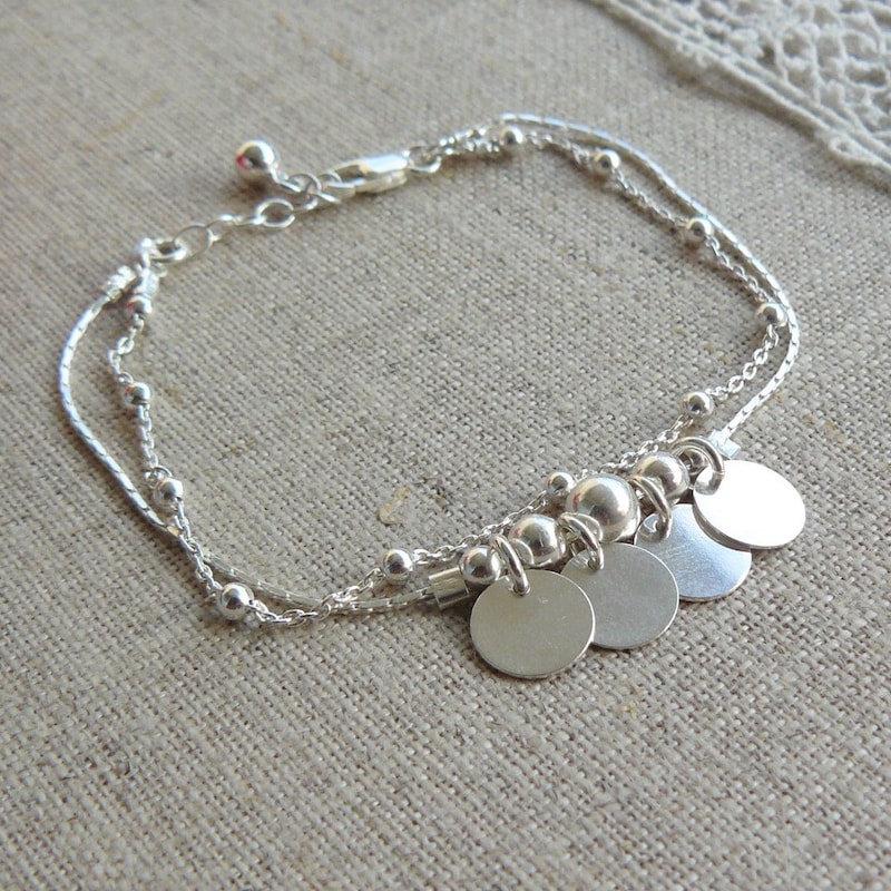 Silver Bracelet - Etsy