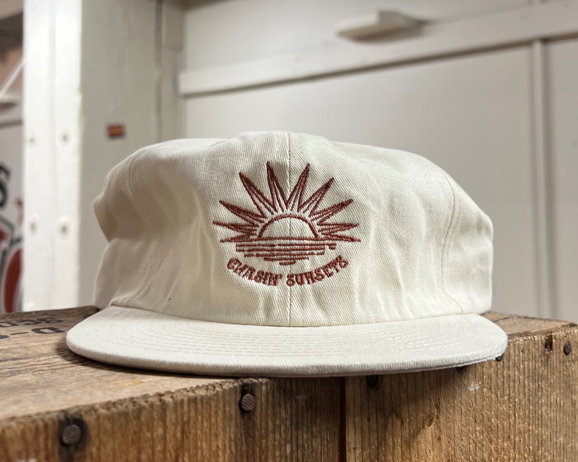 Chasin' Sunsets Embroidered Hat - Unstructured 6-panel, Adjustable ...