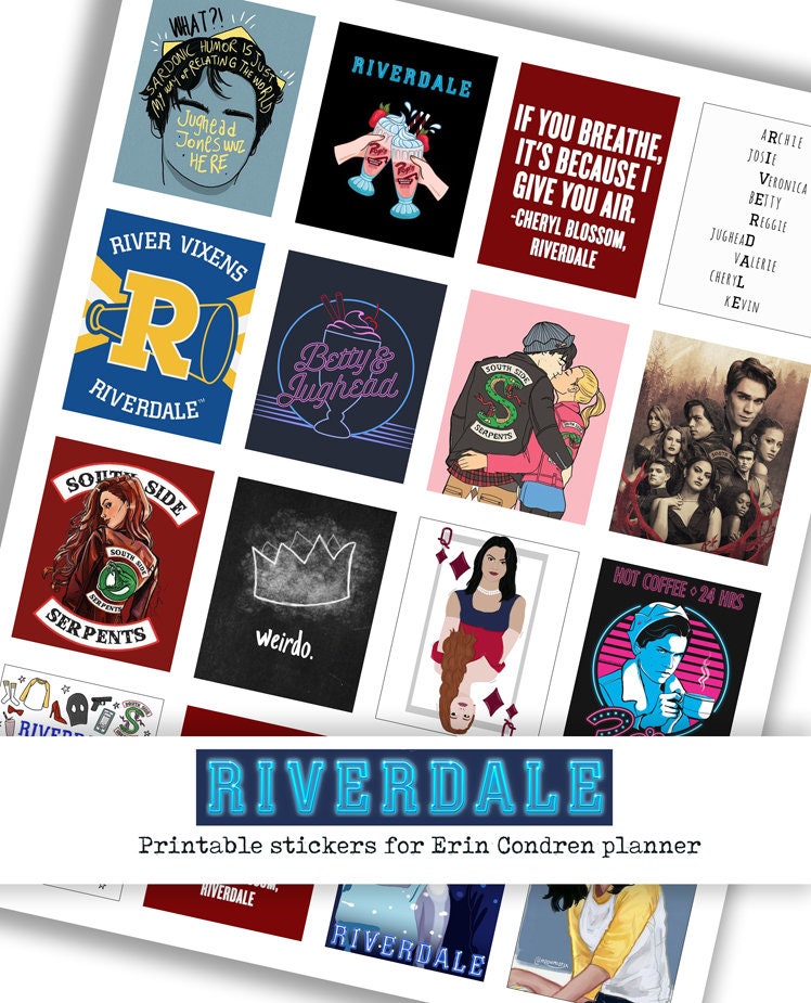 Printable Stickers pretty Little Liars Erin - Etsy