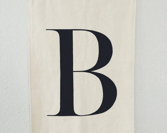 Custom Initial Flag/ Canvas Wall Hanging / Canvas Banner / Wall Flag - Etsy