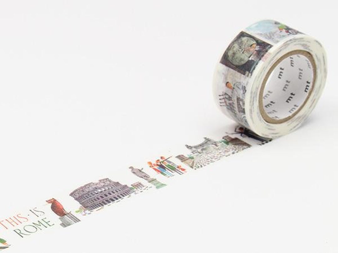 This is Rome, Masking Tape - Mt X Artist Series, Miroslav Sasek, 23mm X ...