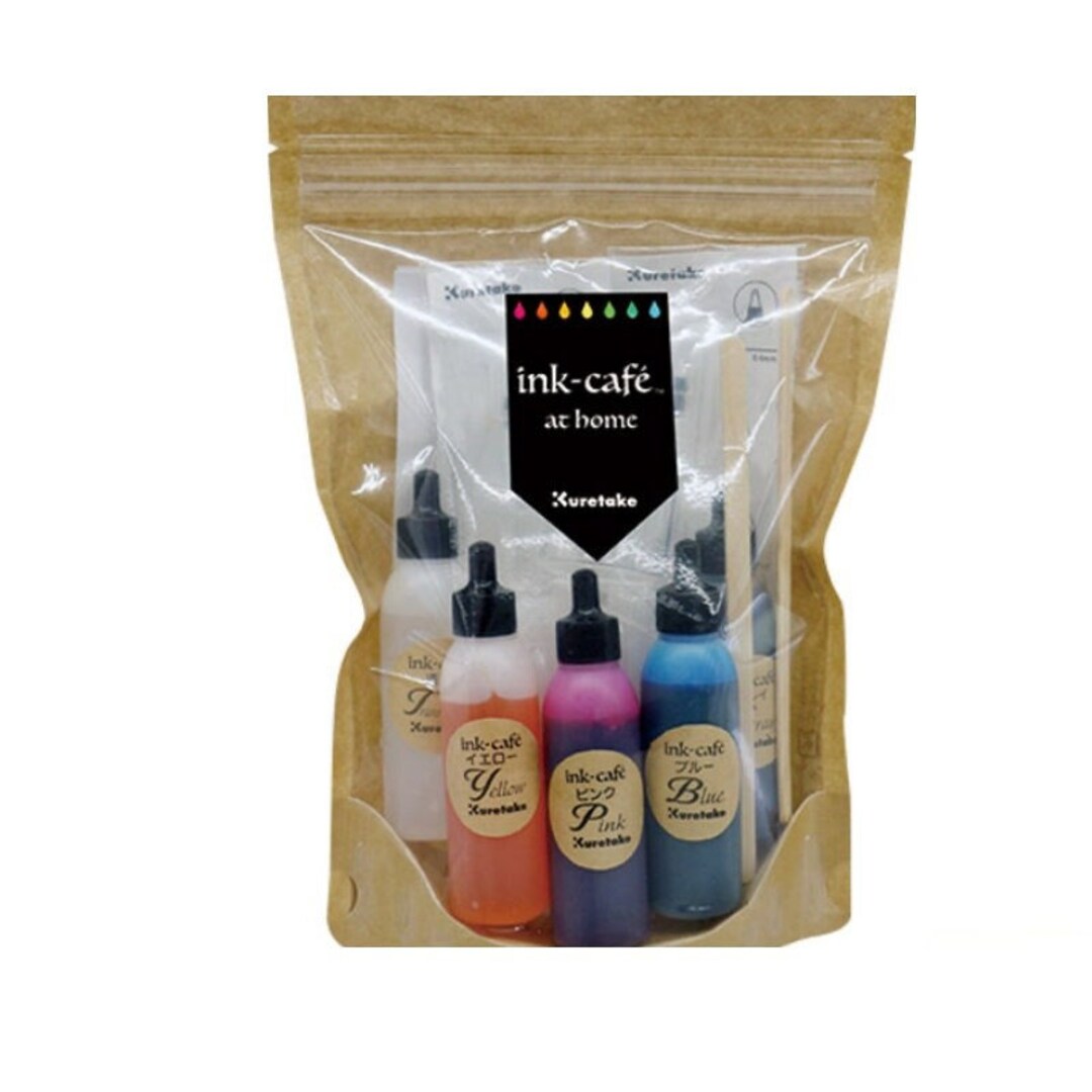 Kuretake, Ink Cafe at Home, Make Your Own Ink Color and Pen, Kit Set - Etsy