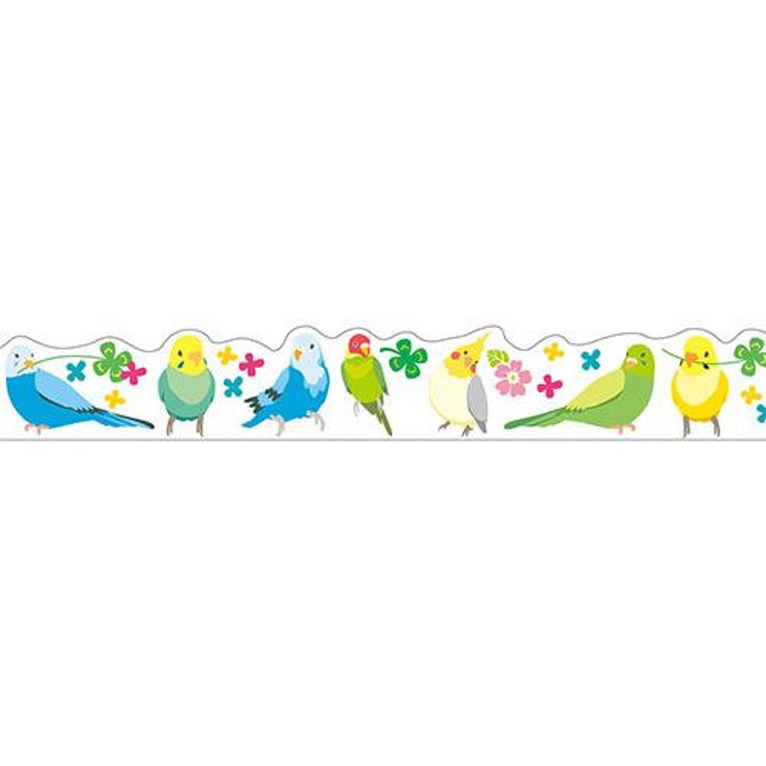 Parrot and Clover (インコとクローバー), Masking Tape - Nami-nami Masking Tape ...