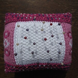 Knitted and Beaded Pin Cushion Kit - Etsy