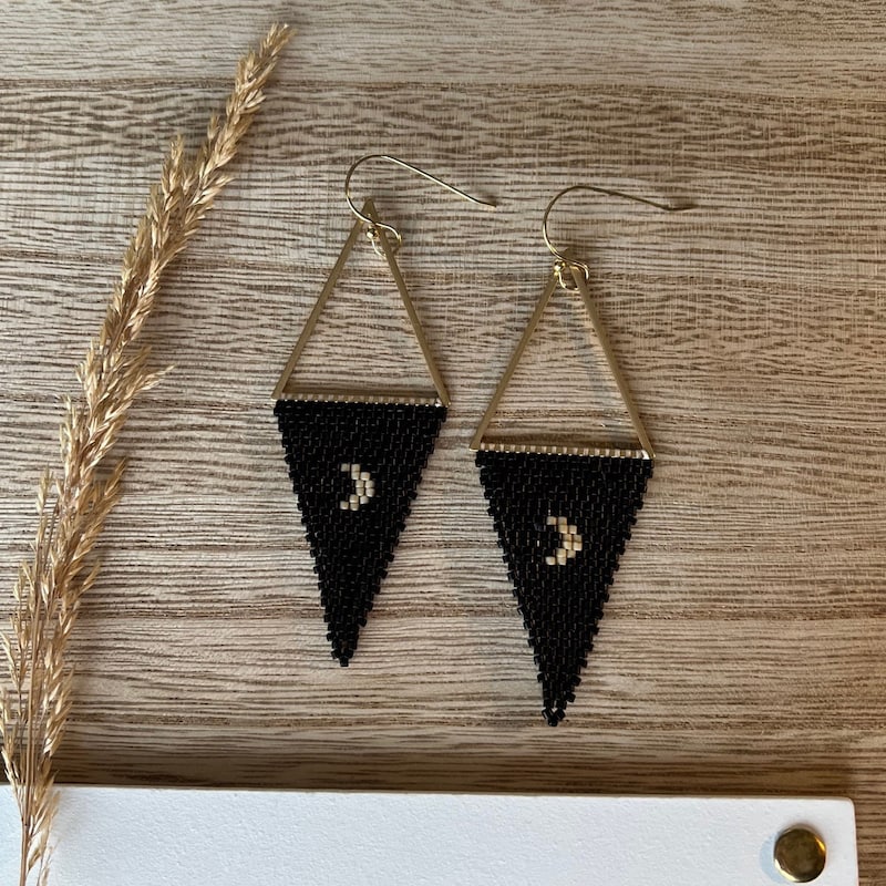 Moon Beads - Etsy