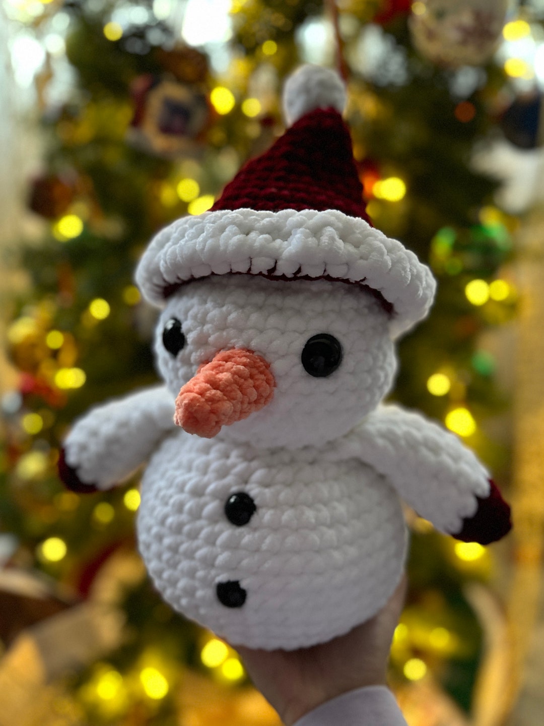 Snowmen Plushie - Etsy