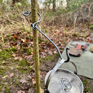 Pocket Fire Anchor. Bushcraft. Camping. Outdoor Cooking. Rucksack ...