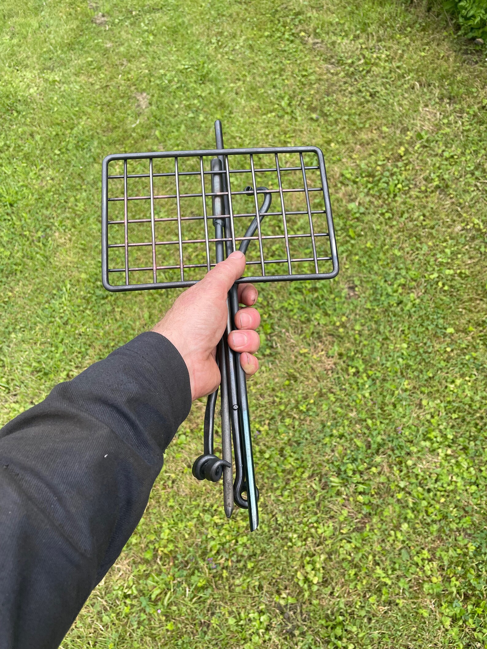 The Original Grill Mini Fire Anchor. Swing Arm / Bushcraft / | Etsy