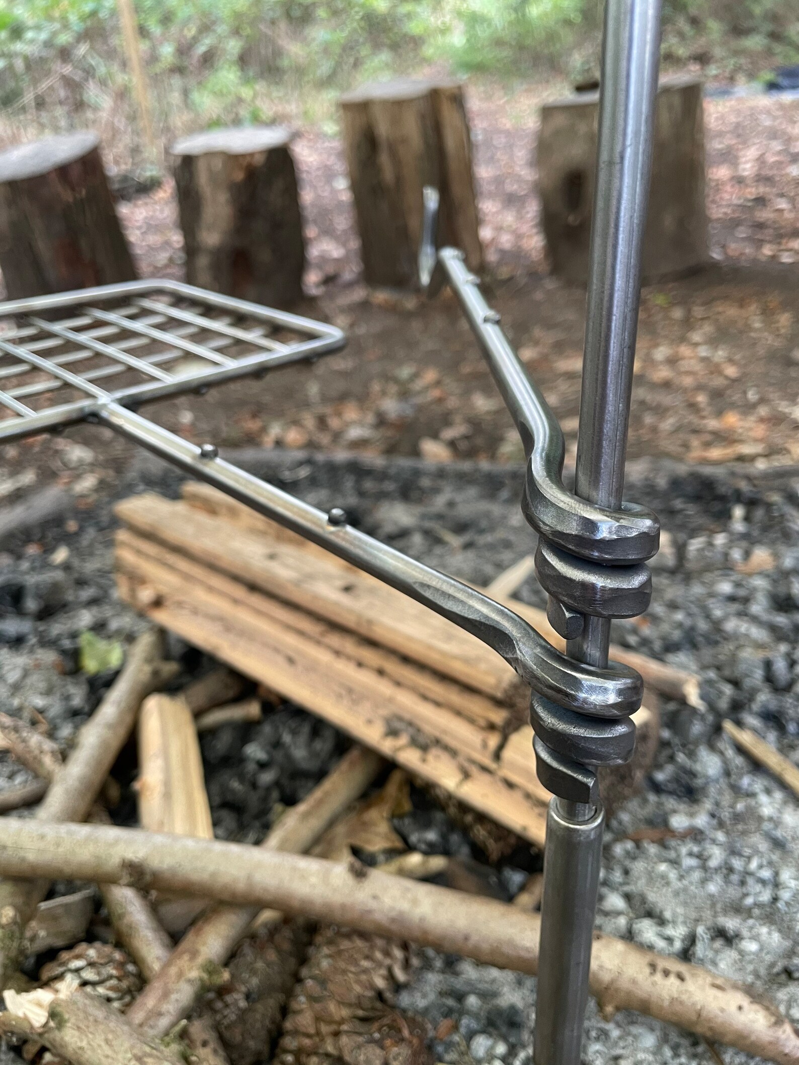 Stainless Steel Grill Mini Fire Anchor - Etsy