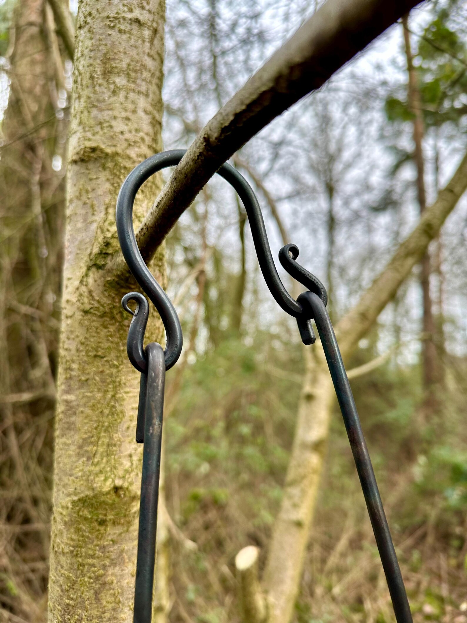 Pocket Fire Anchor. Bushcraft. Camping. Outdoor Cooking. Rucksack ...