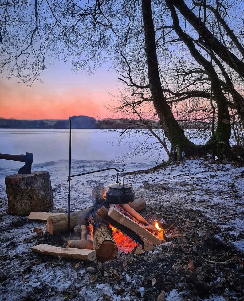 The Original Grill Mini Fire Anchor. Swing Arm - Etsy