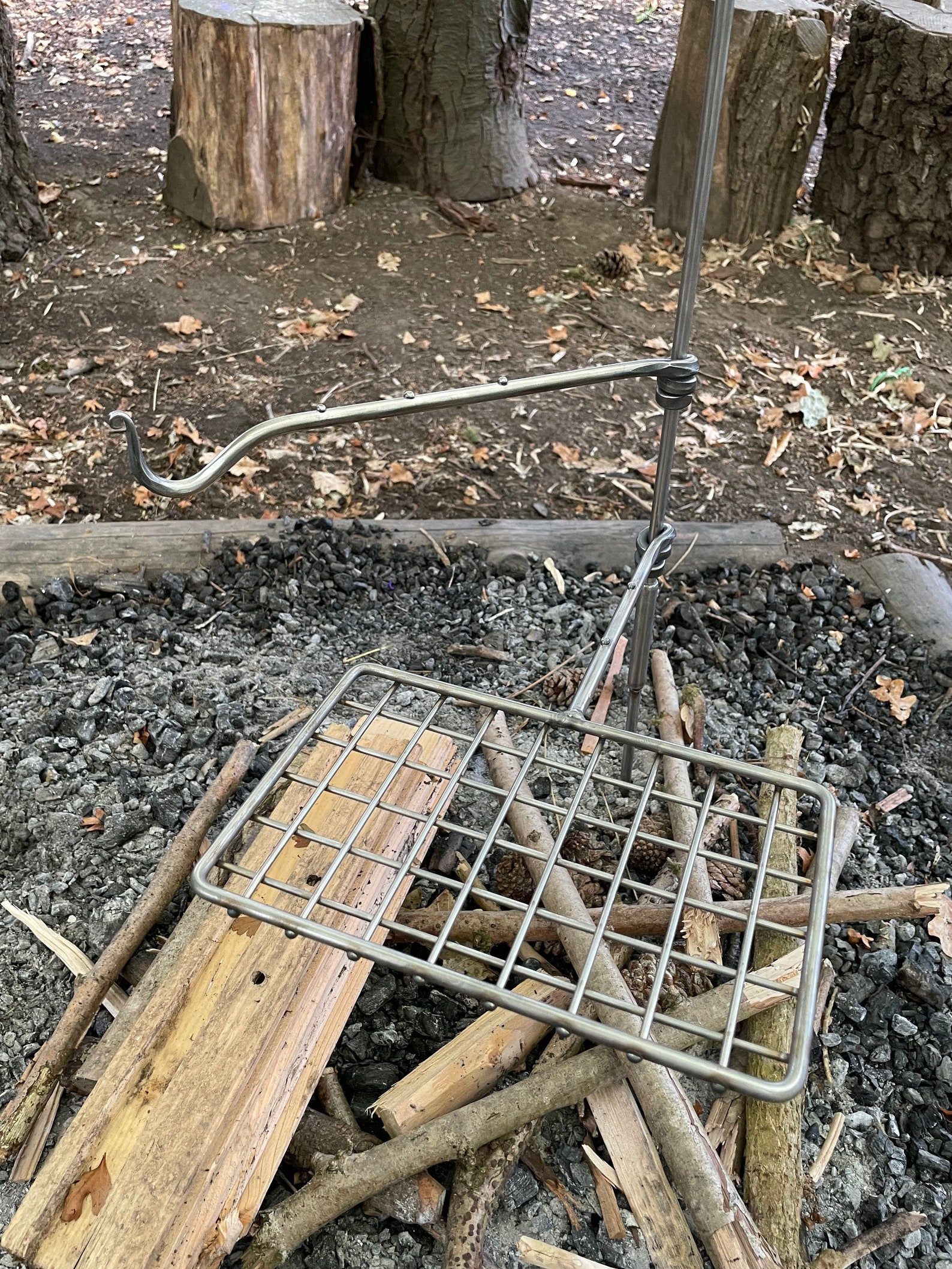 Stainless Steel Grill Mini Fire Anchor - Etsy