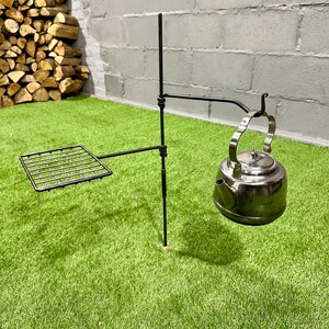 The Original Grill Mini Fire Anchor. Swing Arm. Outdoor Cooking ...