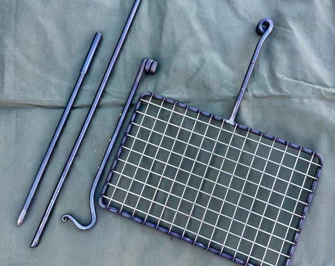 The Original Grill Mini Fire Anchor. Camping. Swing Arm. Outdoor ...