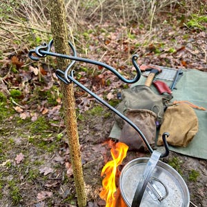 Pocket Fire Anchor. Bushcraft. Camping. Outdoor Cooking. Rucksack ...