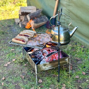 The Original Grill Mini Fire Anchor. Outdoor Cooking, Bushcraft ...