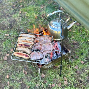 The Original Grill Mini Fire Anchor. Outdoor Cooking, Bushcraft ...