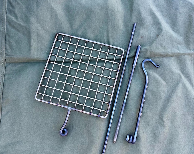 The Original Grill Mini Fire Anchor. Camping. Swing Arm. Outdoor ...