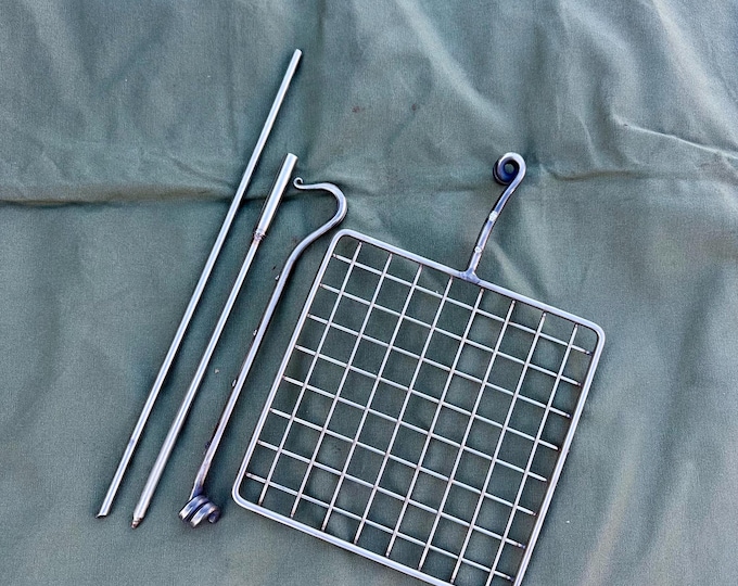 The Original Grill Mini Fire Anchor. Camping. Swing Arm. Outdoor ...