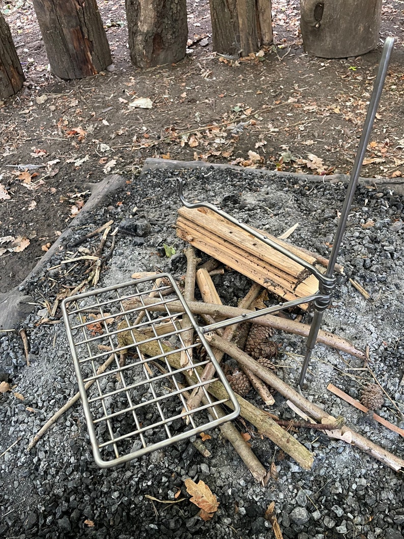 Stainless Steel Grill Mini Fire Anchor - Etsy