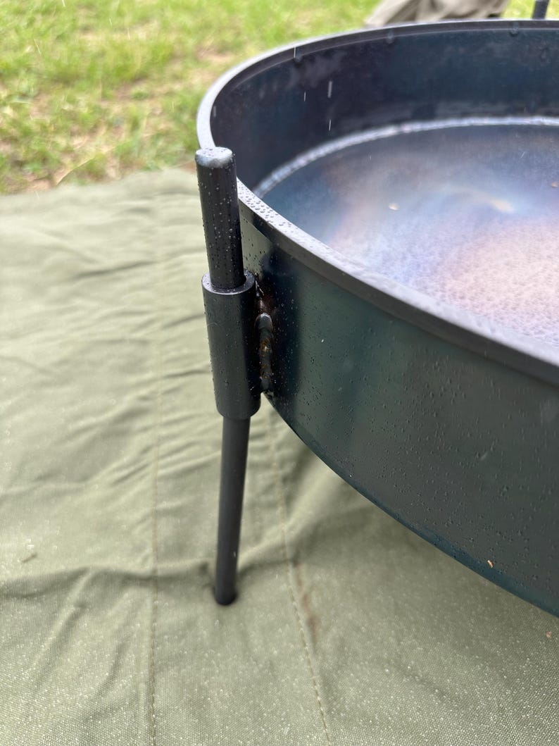 50cm 2-in-1 Fire Pit and BBQ – Garden & Camping Grill - Etsy UK