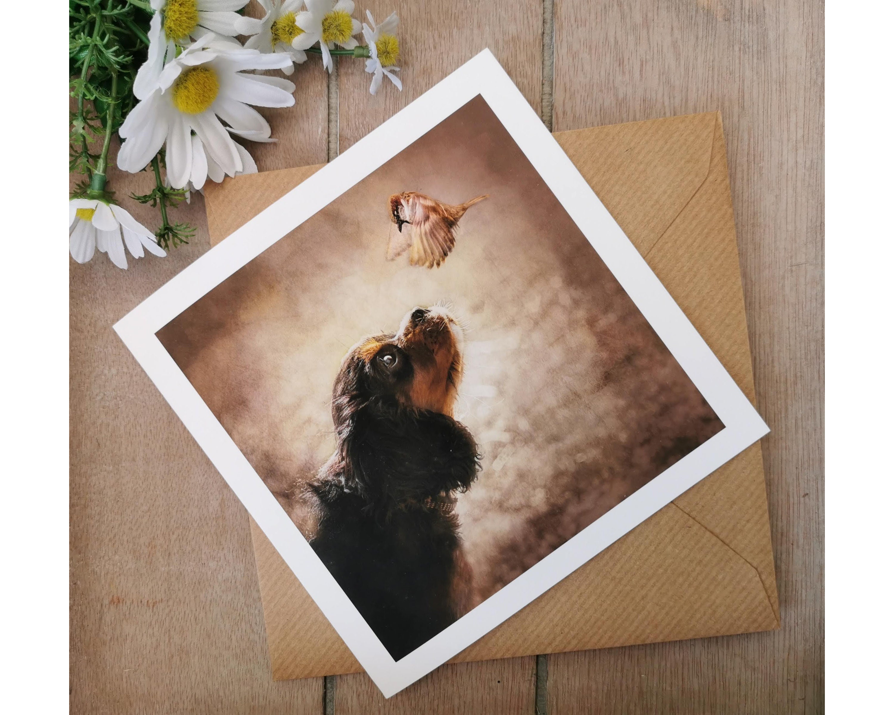 Cavalier King Charles Spaniel Card, Cavalier King Charles Card, Ckcs ...