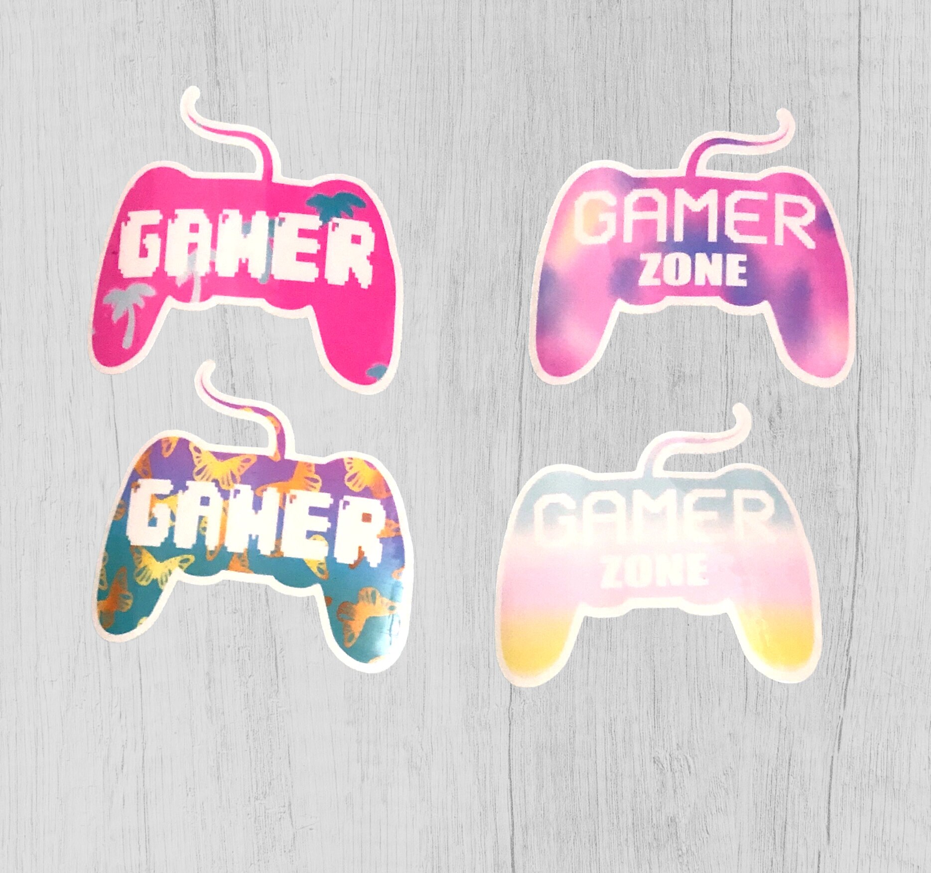 Gamer Zone Sticker, Gamer Girl Sticker, Gamer Girl Gift, Gamer Room ...