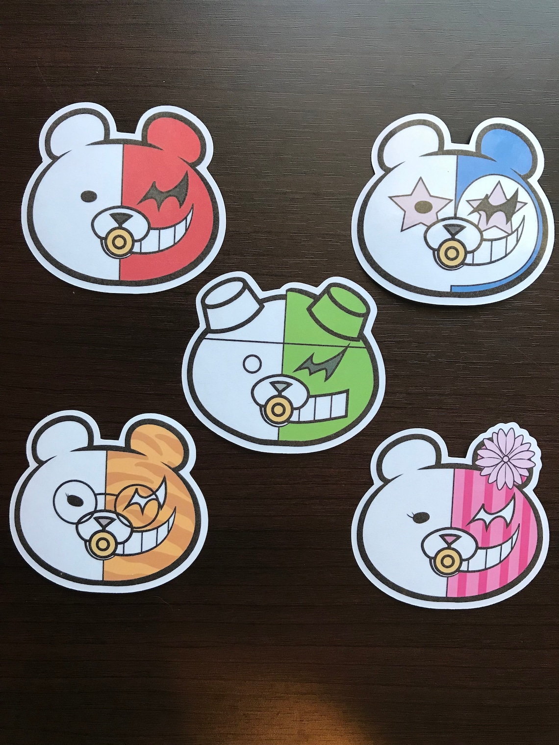 Danganronpa Stickers (monokuma, Monomi, & Monokubs) - Etsy