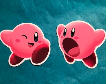 Kirby Fan Art Stickers - Etsy