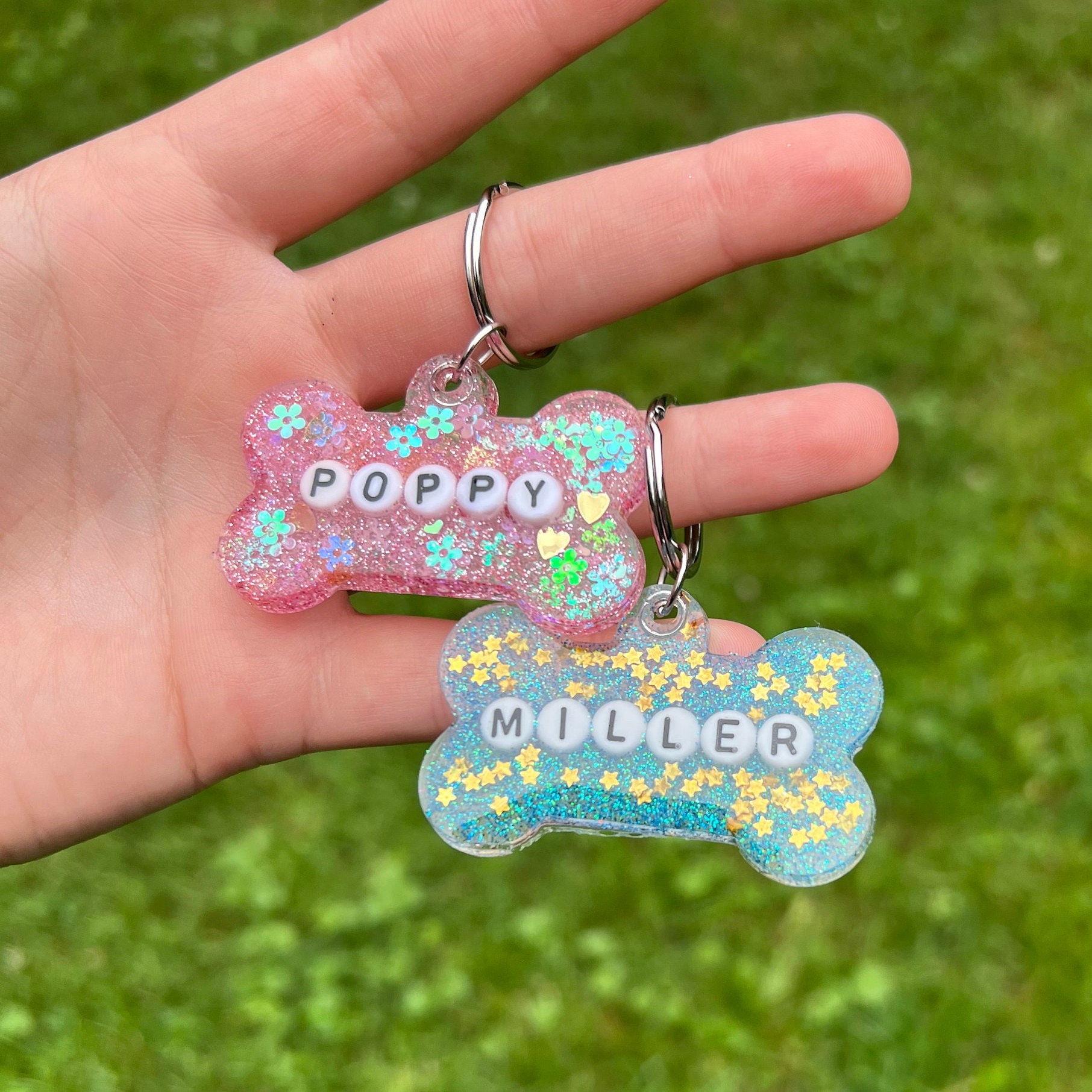 Made to Order UV Resin Dog Tags - Etsy