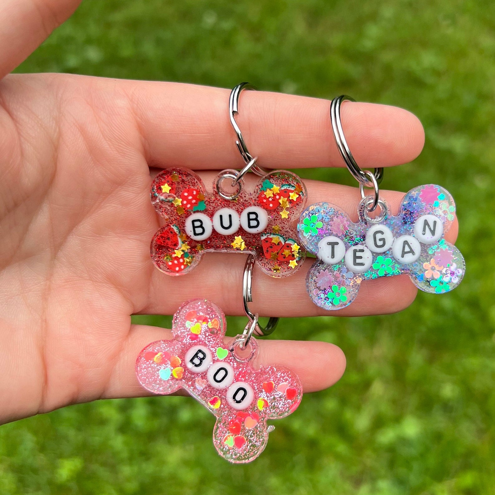 Made to Order UV Resin Dog Tags - Etsy