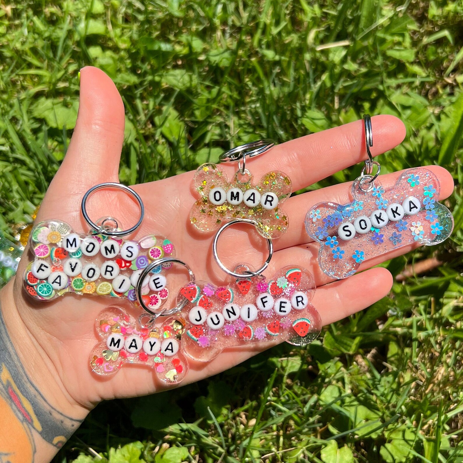 Made to Order UV Resin Dog Tags - Etsy