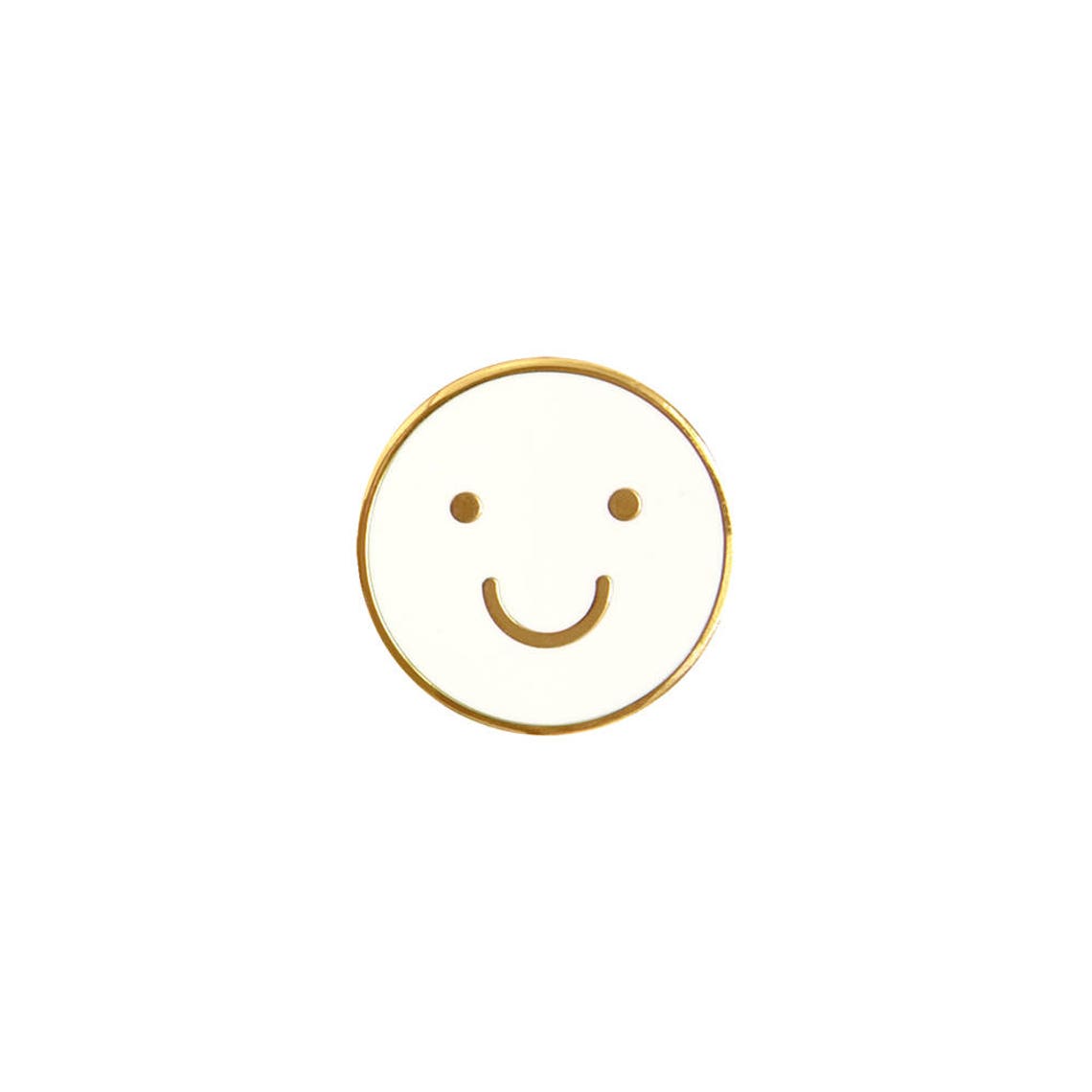 Happy Face Enamel Pin - Etsy Canada