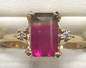 Tourmaline ring | Etsy