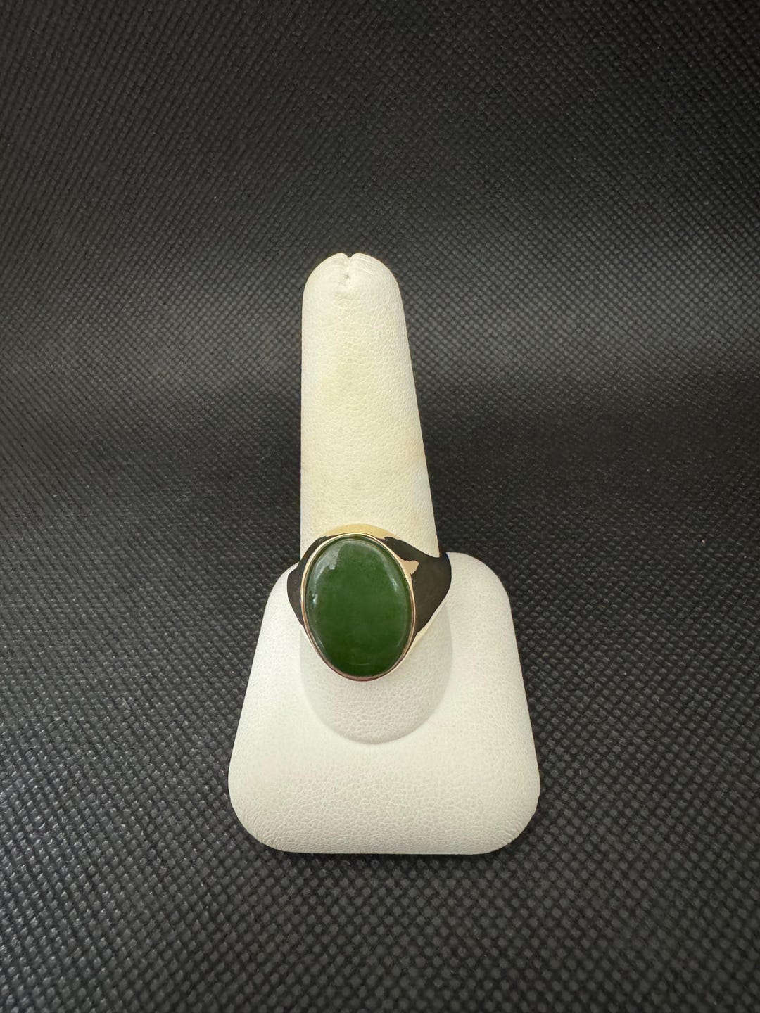 Gold Jade Ring - Etsy