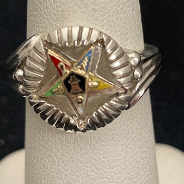Eastern Star Ring - Etsy