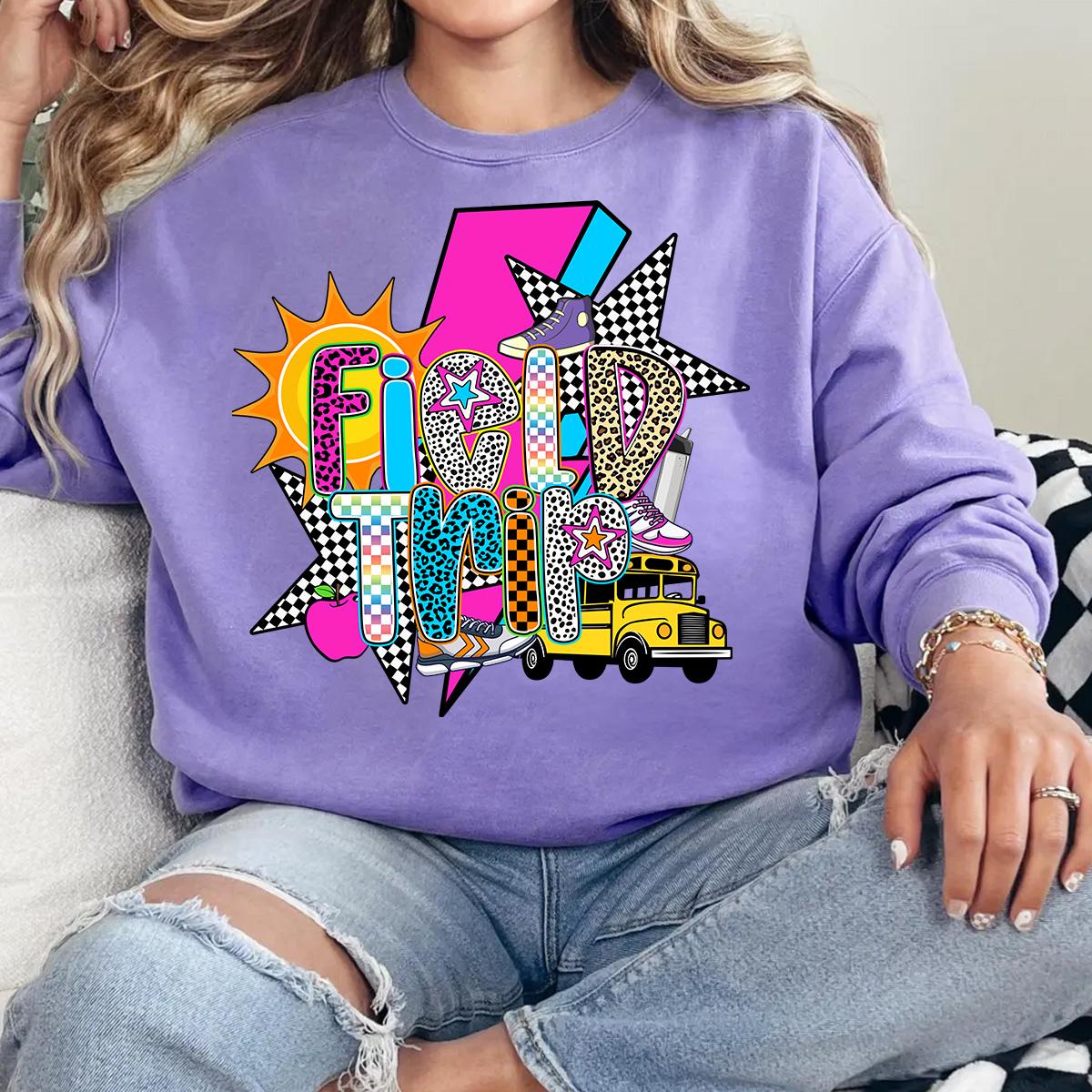 Preppy Field Trip PNG, Field Trip Teacher Png, Sports Day Png, Field ...