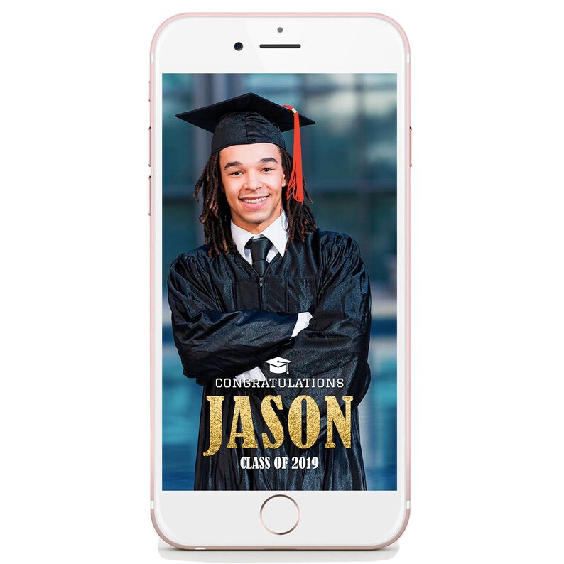 Graduation Snapchat Filter Graduation Man Geofilter - Etsy