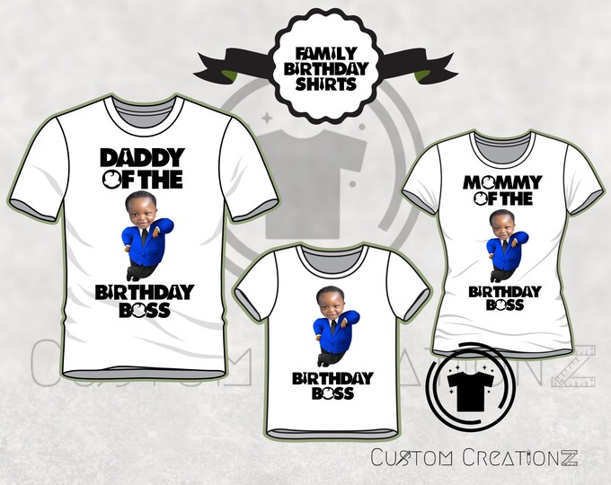 Birthday Boss Custom Shirts - Etsy