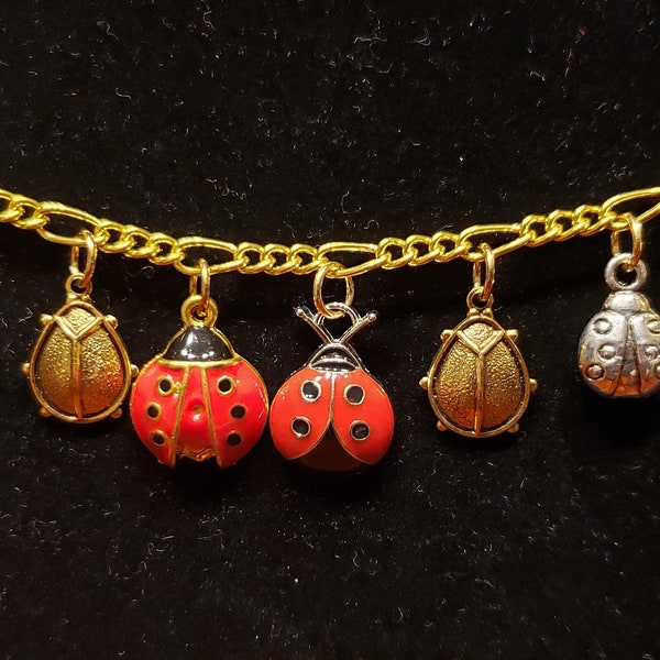 Ladybug Charms - Etsy