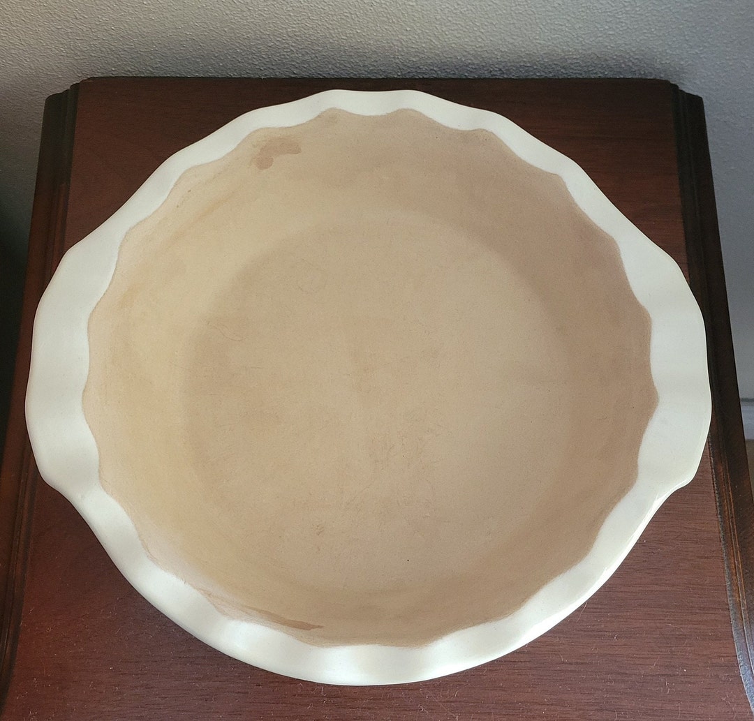 The Pampered Chef Deep Dish Pie Plate Stoneware 1305 Traditions ...