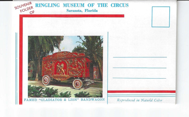 John Ringling & Ringling Brothers Vintage Souvenir Folders and ...