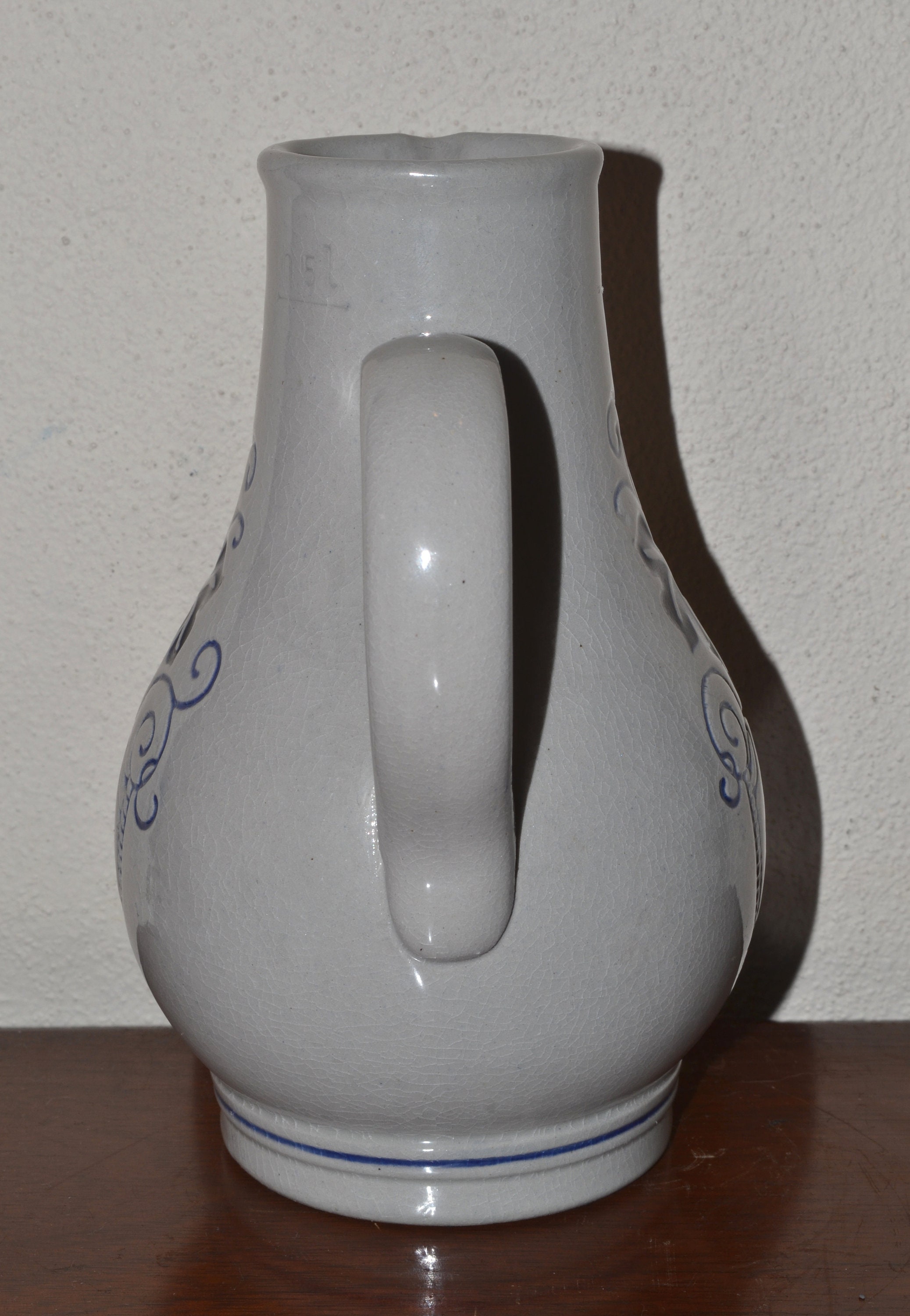 Bremer Ratskeller .5L Schoppen Vintage Stoneware Wine Carafe, Decanter ...