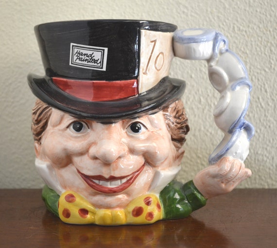 Fitz and Floyd Mad Hatter Toby Cup Alice in Wonderland - Etsy