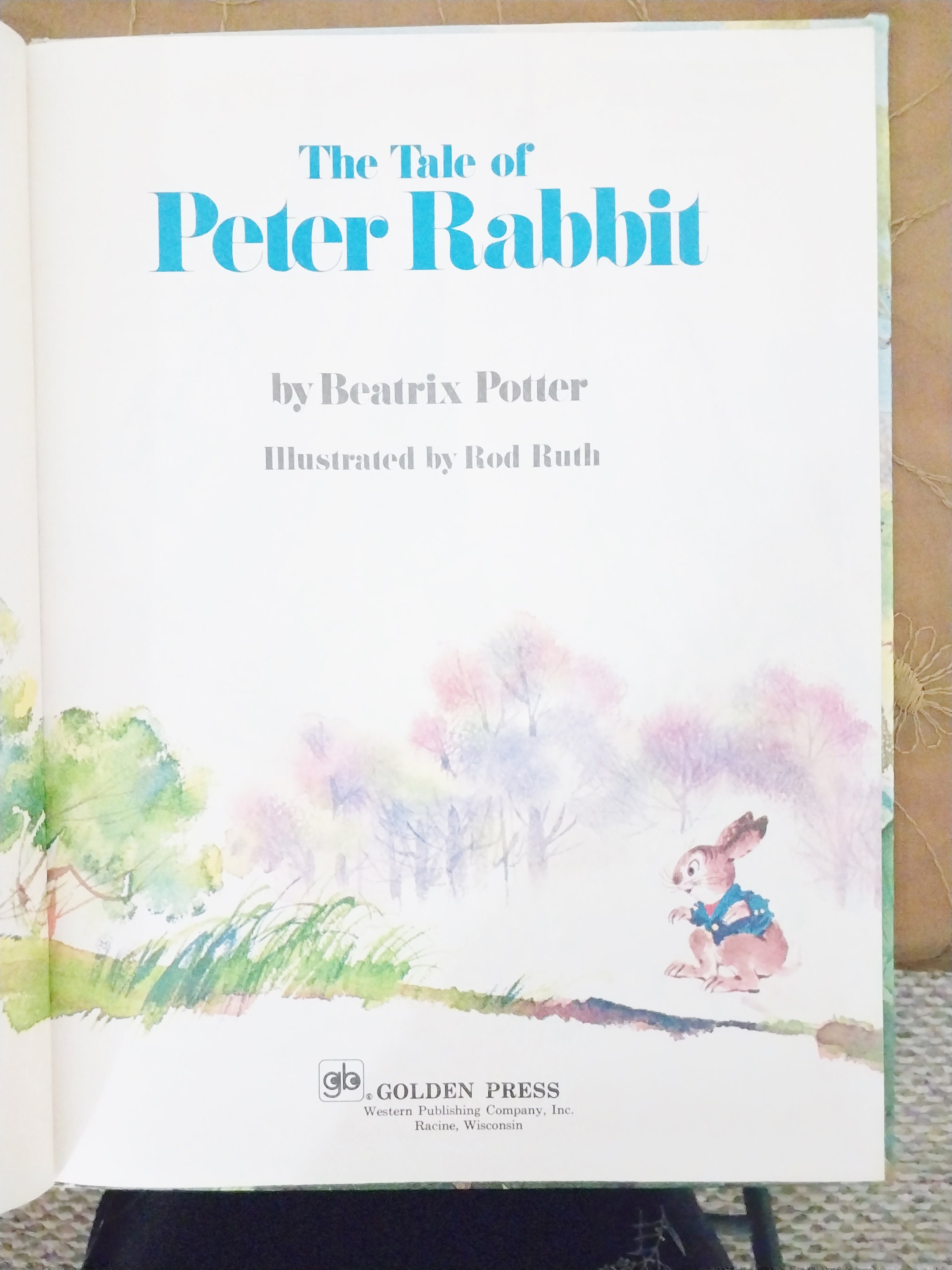 Vintage Children's Book the Tale of Peter Rabbit by Beatrix Potter - Etsy