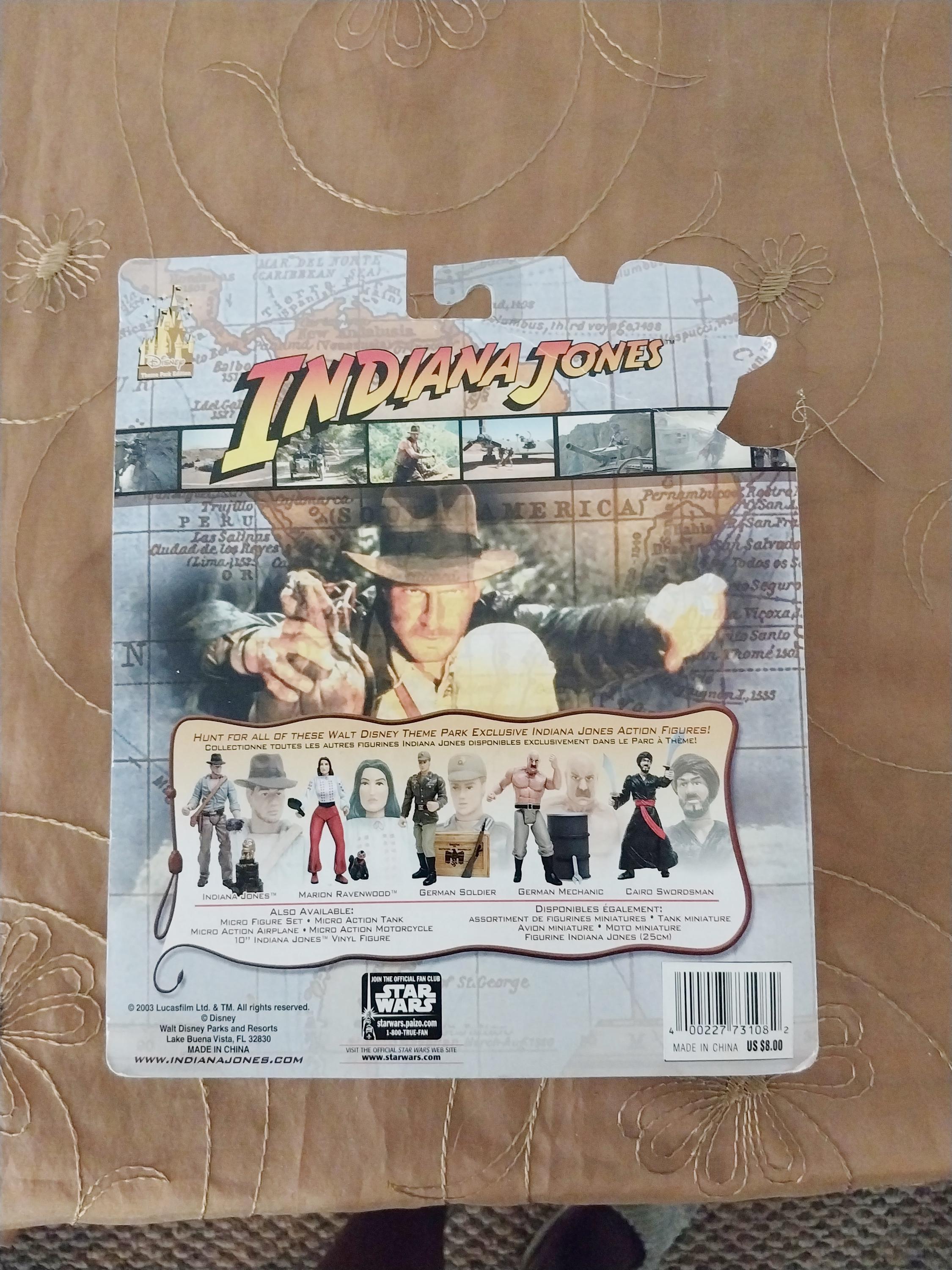 Vintage Indiana Jones Action Figure Set in Original Package - Etsy