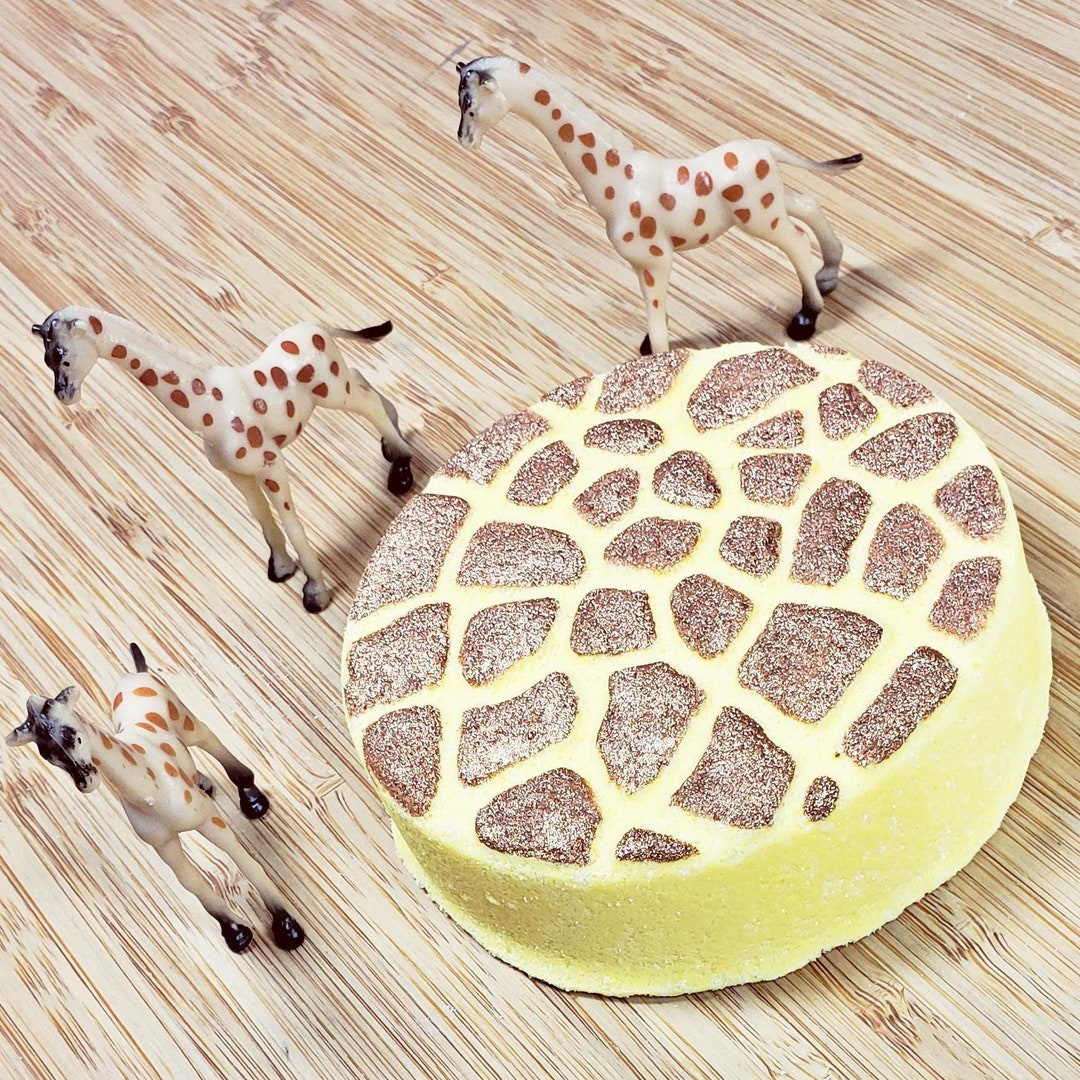 XL Giraffe Bath Bomb | Large With Surprise Toy Inside - Etsy