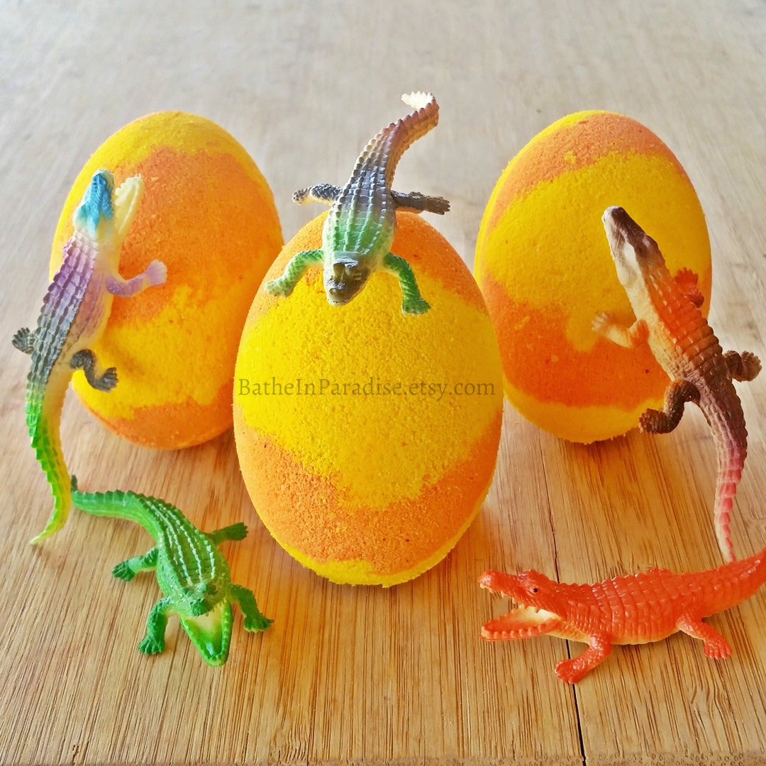 Gator Egg Bath Bomb Surprise Alligator Toy Inside Bath Bomb For Kids ...