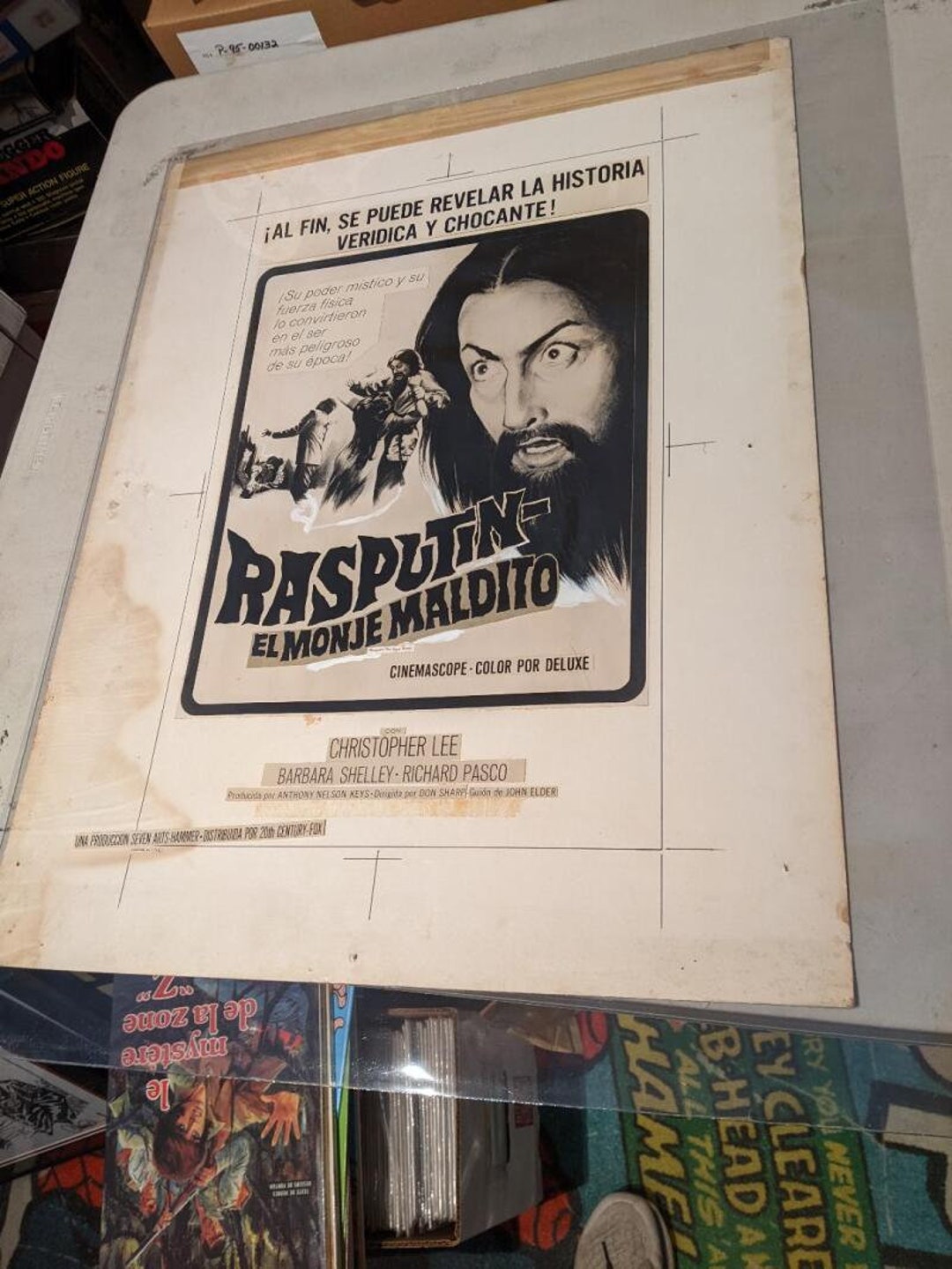 Rasputin Foreign Poster Mock up Paste Ups and White Out the Old Fashion ...
